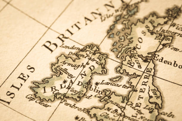 Free Stock Photo of Old map of the UK | Download Free Images and Free ...