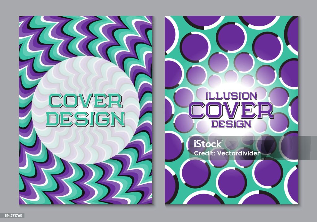 Template Desain Sampul Buku Skema Warna Hijau Biru Dengan Elemen Ilusi ... Template Desain Sampul Buku Skema Warna Hijau Biru Dengan Elemen Ilusi ...