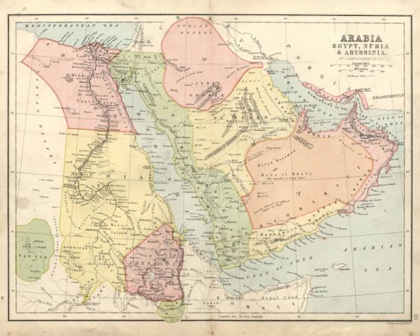 Free Stock Photo of Old map of Saudi Arabia | Download Free Images and ...