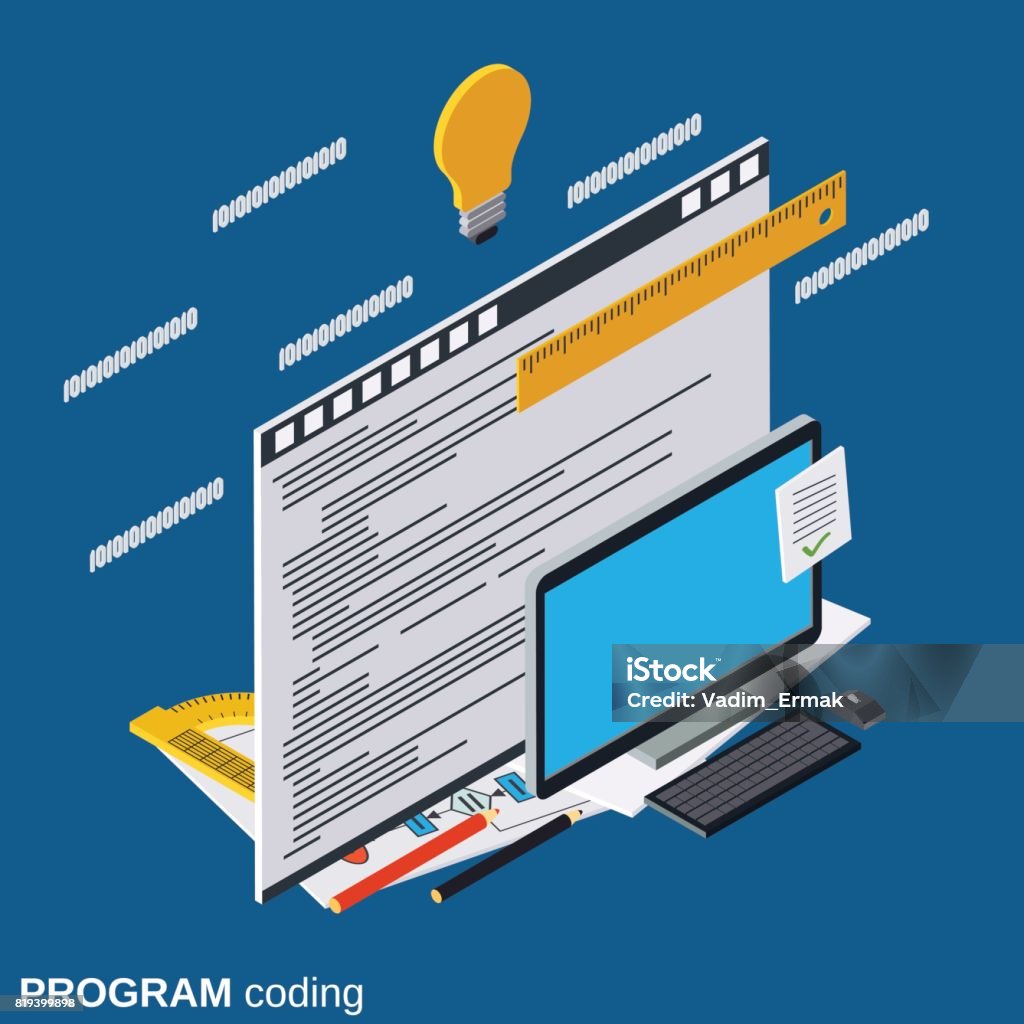 Application Development Program Coding Software Testing Stock