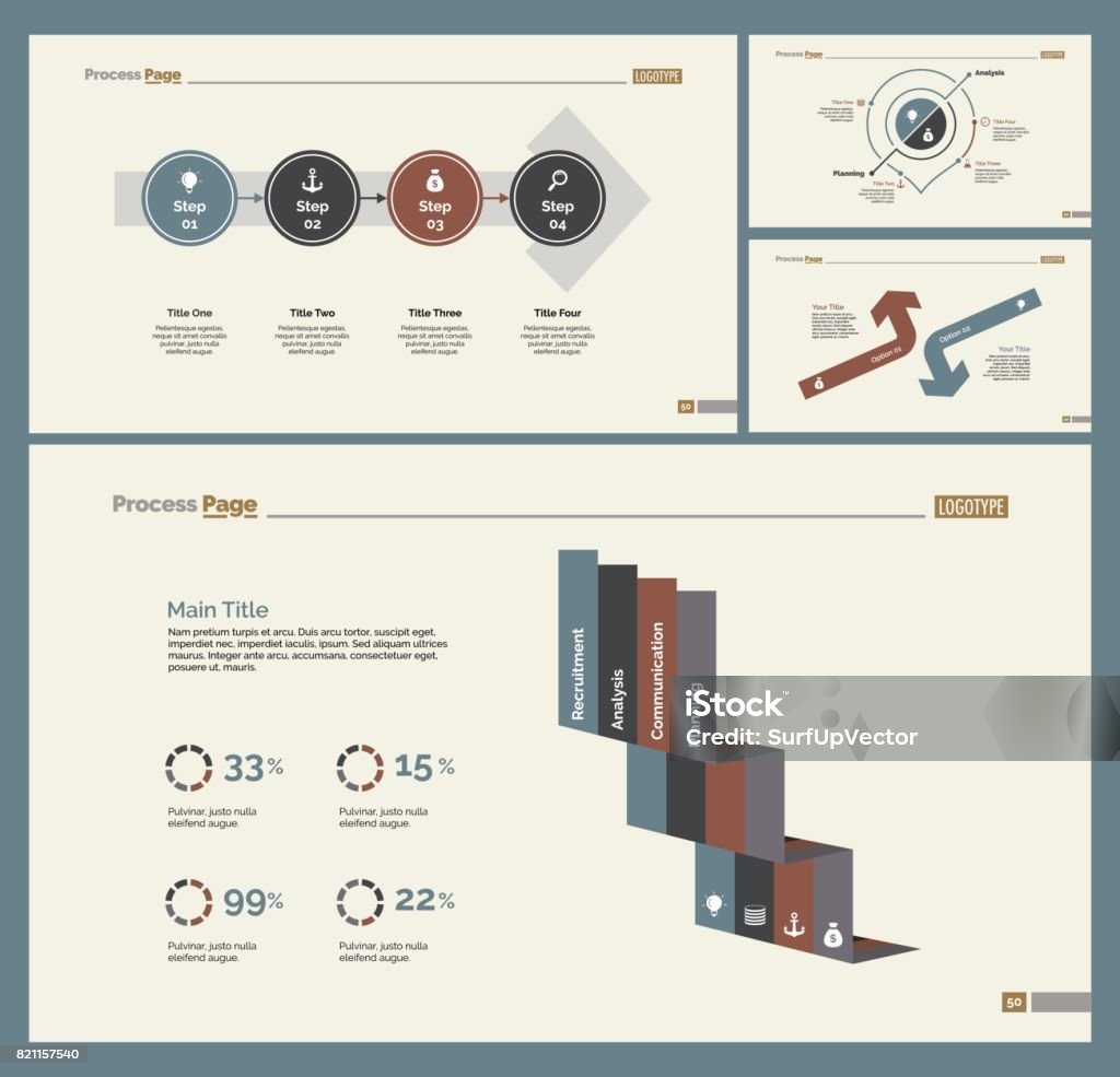Four Consulting Slide Templates Set Stock Illustration - Download Image ... Four Consulting Slide Templates Set Stock Illustration - Download Image ...