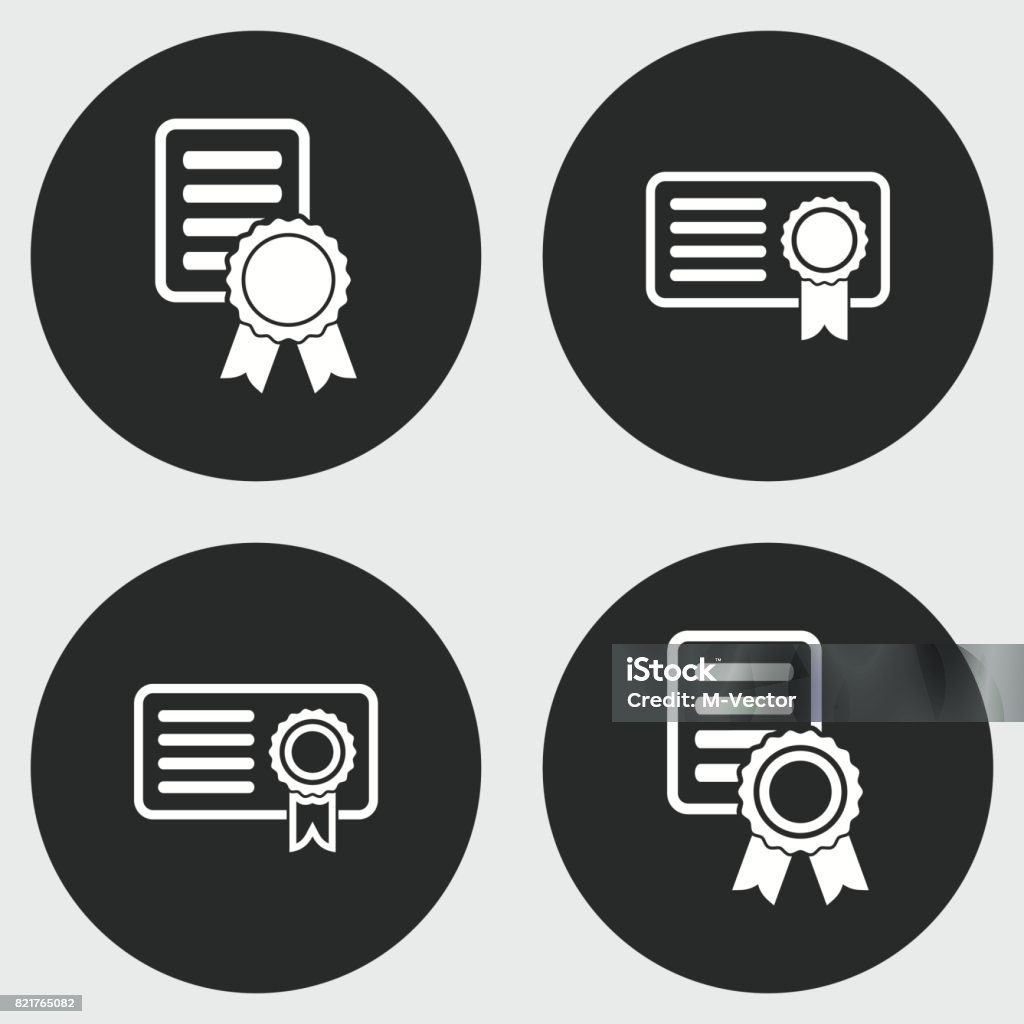 Certificate Icon Set Stock Illustration - Download Image Now ... Certificate Icon Set Stock Illustration - Download Image Now ...