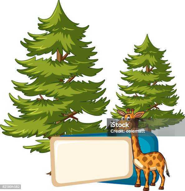 Template Spanduk Dengan Jerapah Dan Pohon Pinus Ilustrasi Stok - Unduh ... Template Spanduk Dengan Jerapah Dan Pohon Pinus Ilustrasi Stok - Unduh ...