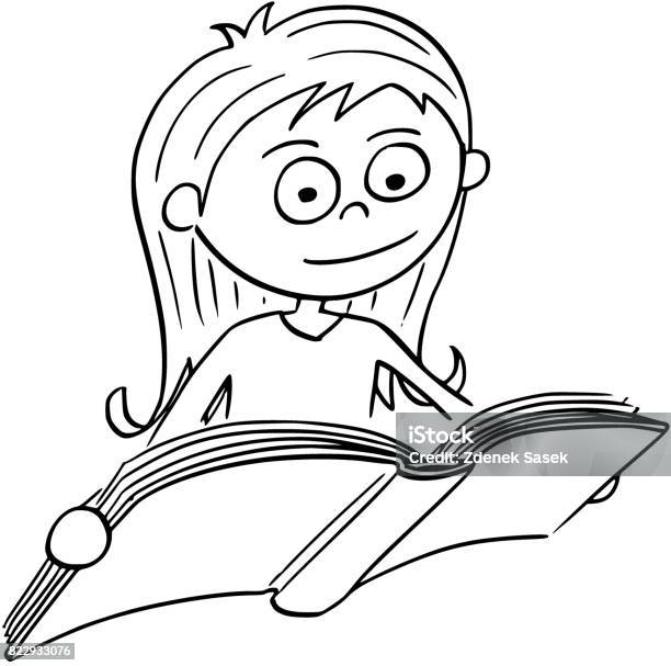 Ilustrasi Kartun Gadis Membaca Buku Ilustrasi Stok - Unduh Gambar ... Ilustrasi Kartun Gadis Membaca Buku Ilustrasi Stok - Unduh Gambar ...