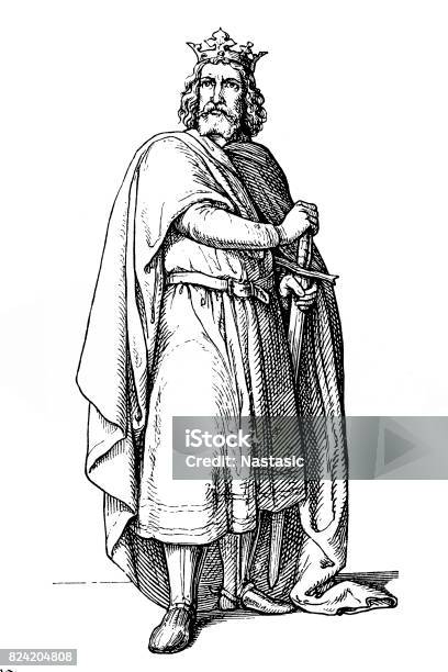 Henry Iii 홀리 로마 황제 국왕에 대한 스톡 벡터 아트 및 기타 이미지 국왕 새긴 이미지 검 Istock