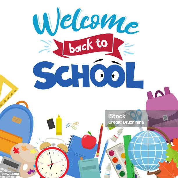 Back To School 할인 9월에 대한 스톡 벡터 아트 및 기타 이미지 9월 가위 가을 Istock