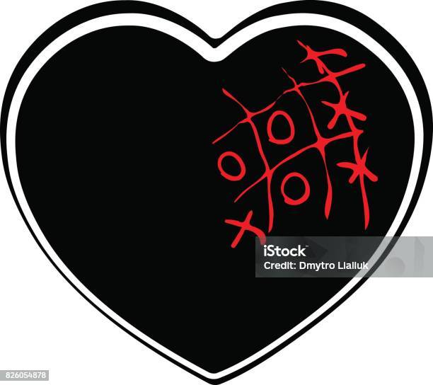 Licône Du Cœur Contour Silhouette Symbole Damour De Romance Et De