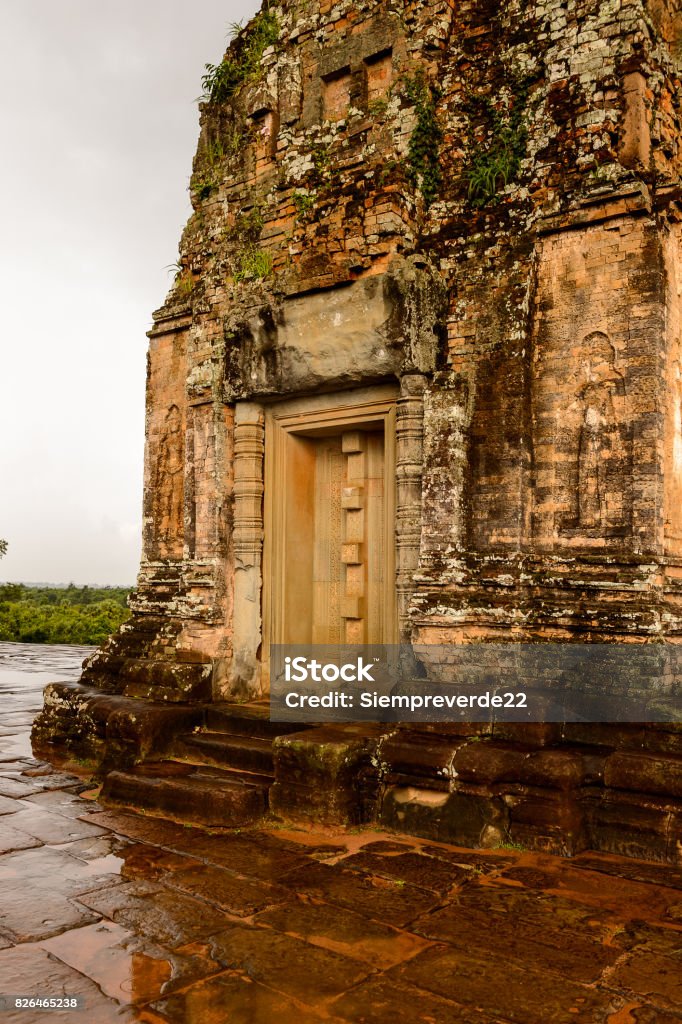 Pre Rup 앙코르 와트 캄보디아 국가 크메르 사원 킹 라젠드라바르만에서 사원 그것은 라테라이트 벽돌 사암 건축 하는 사원