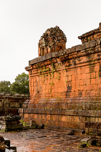 Pre Rup 앙코르 와트 캄보디아 국가 크메르 사원 킹 라젠드라바르만에서 사원 그것은 라테라이트 벽돌 사암 건축 하는 사원