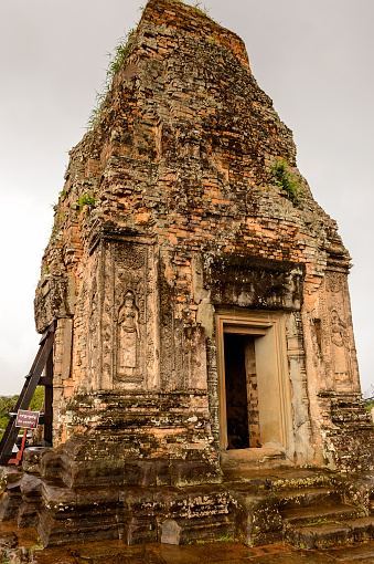 Pre Rup 앙코르 와트 캄보디아 국가 크메르 사원 킹 라젠드라바르만에서 사원 그것은 라테라이트 벽돌 사암 건축 하는 사원
