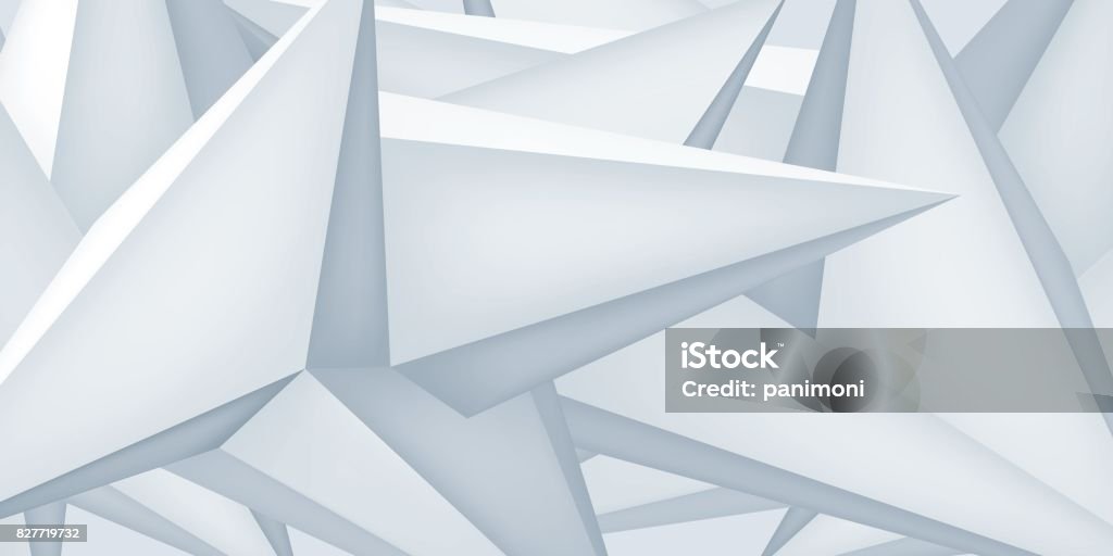 Volume Geometric Shape 3d Crystal Background Abstraction Low Polygons