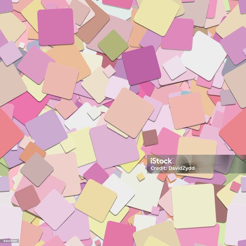 Repeating Square Pattern Background Vector Graphic Design From Rotated