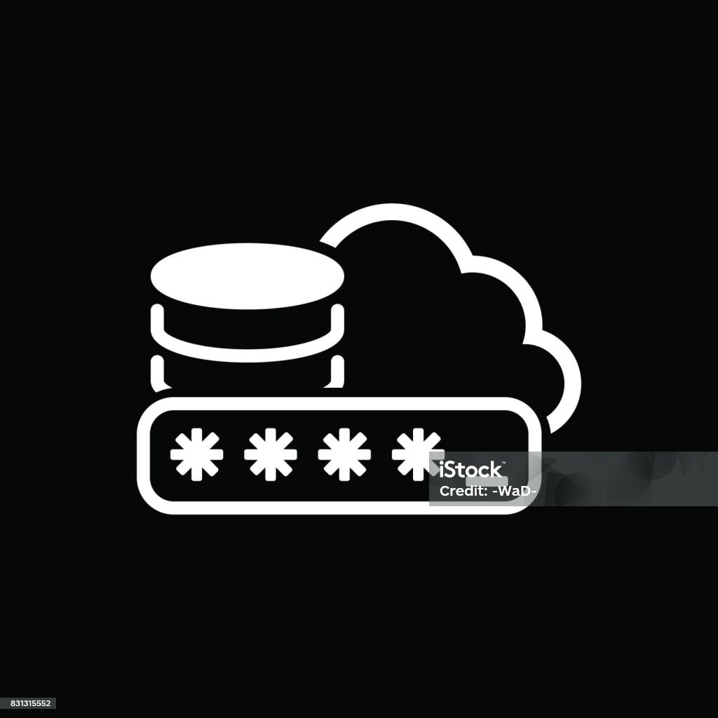Secure Cloud Storage Icon Flat Design Stock Illustration - Download ... Secure Cloud Storage Icon Flat Design Stock Illustration - Download ...