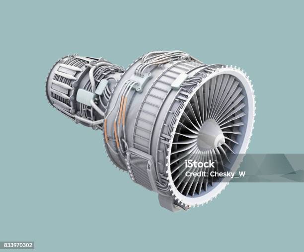 3d Wireframe Clay Render Mesin Jet Turbofan Terisolasi Pada Latar ... 3d Wireframe Clay Render Mesin Jet Turbofan Terisolasi Pada Latar ...