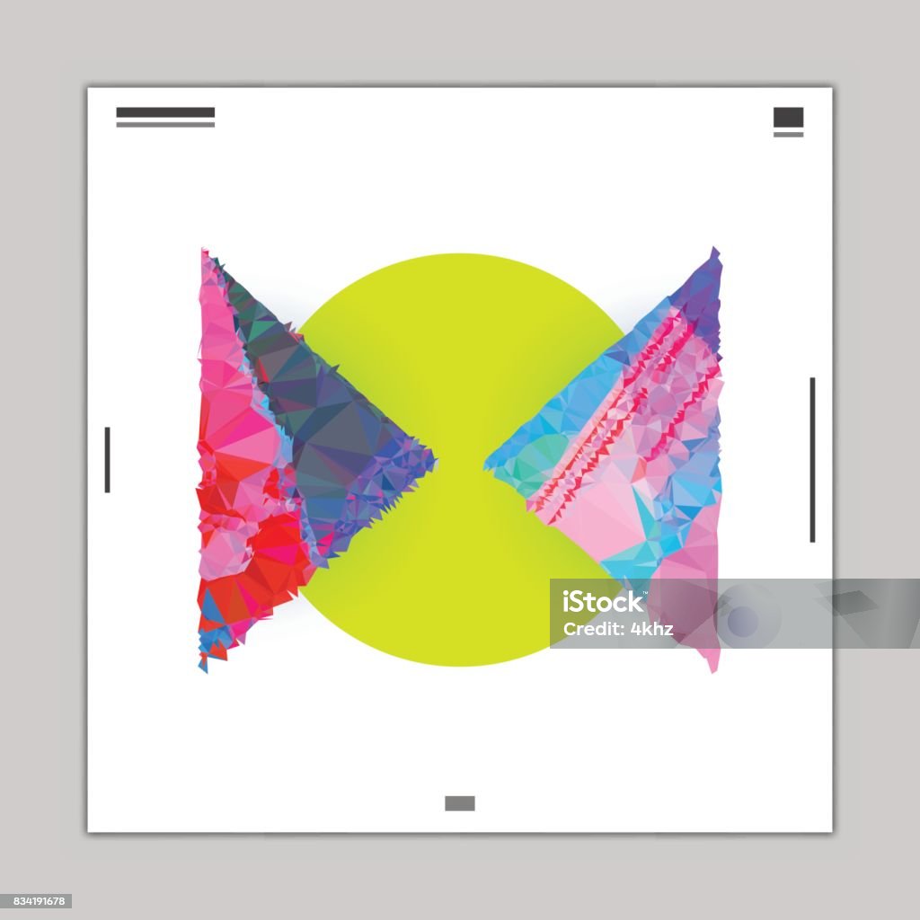 Template Tata Letak Sampul Desain Grafis Abstrak Kontemporer Ilustrasi