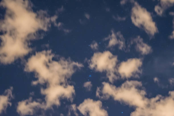 Free Stock Photo of Starry night sky with subtle cloud formation ...