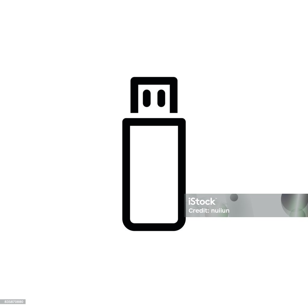 Usb 快閃磁碟機圖示向量圖形及更多usb 手指圖片 Usb 手指 插圖 方形 Istock