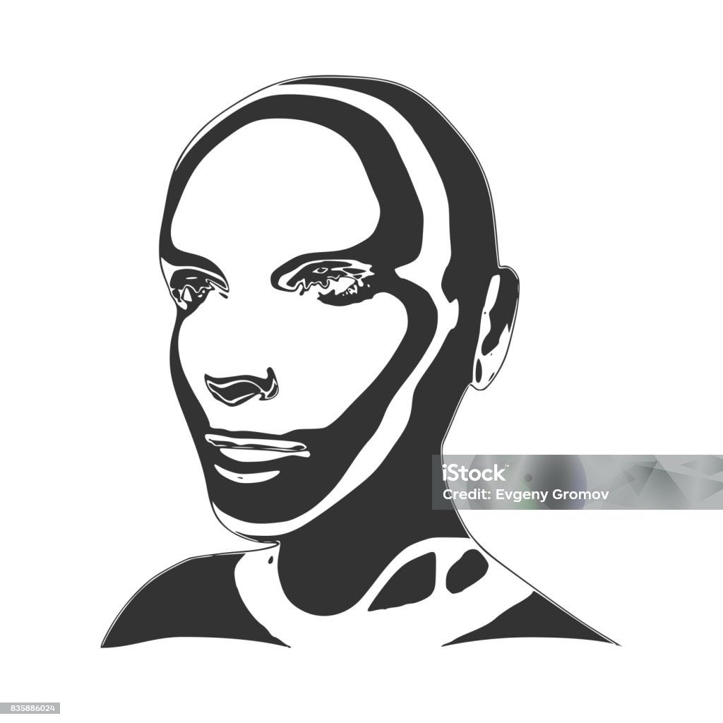 Silhouette Of A Human Head Stock Illustration Download Image Now Adult Adults Only Arts