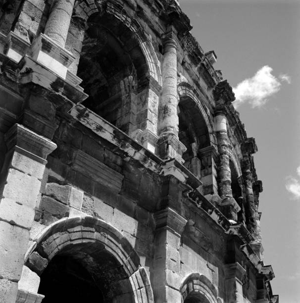 Anfiteatro Arena De Nimes Fotos Banco De Fotos E Imágenes De Stock