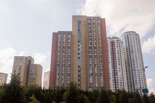 Atasehir Anatolian 쪽 이스탄불의 도시 터키 금융 지구 근처 고층 빌딩 0명에 대한 스톡 사진 및 기타 이미지