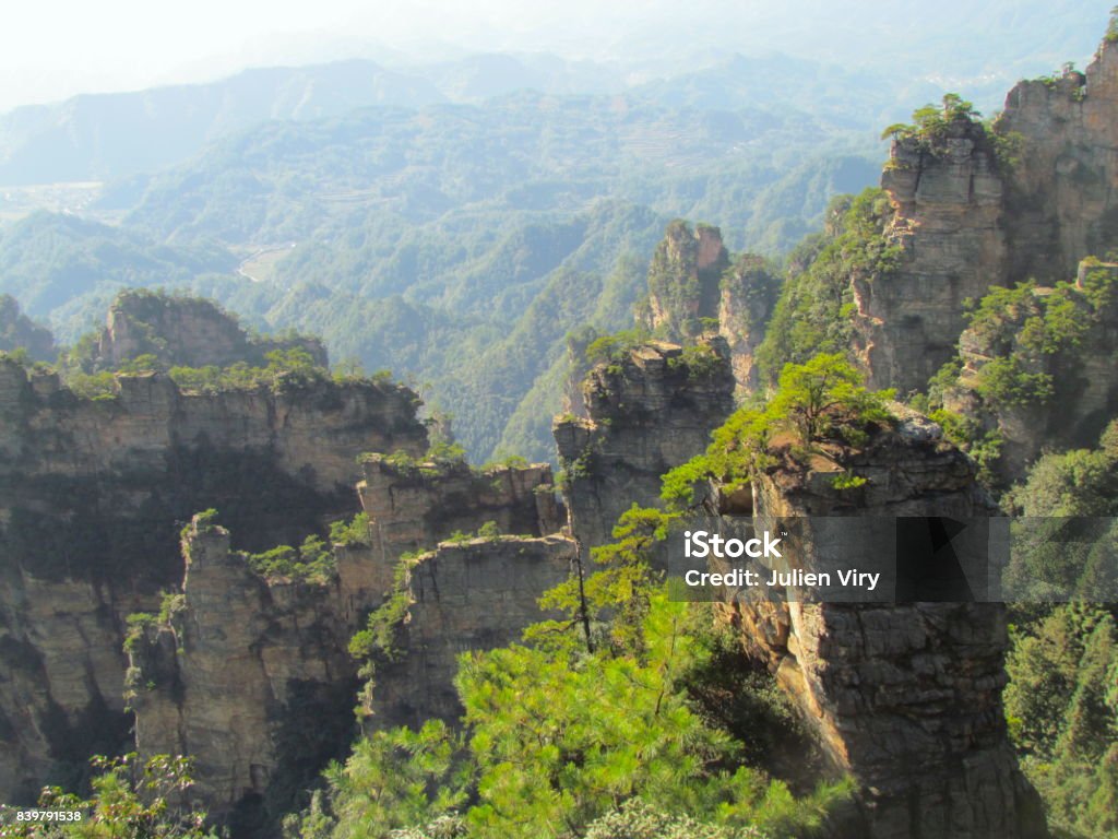 Tianzi Shan 산 아바타 산 장가계 국가 삼림 공원 0명에 대한 스톡 사진 및 기타 이미지 0명 Unesco 조직된