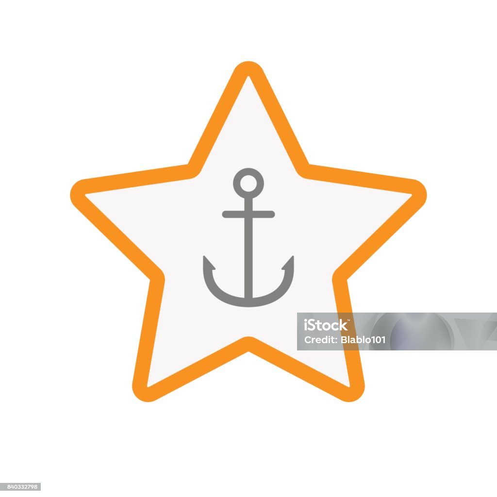 Isolierte Sterne Mit Einem Anker Stock Vektor Art und mehr Bilder von ... Isolierte Sterne Mit Einem Anker Stock Vektor Art und mehr Bilder von ...