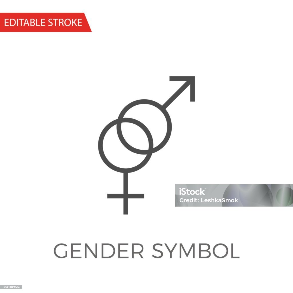 성별 기호 선 벡터 아이콘입니다 남자에 대한 스톡 벡터 아트 및 기타 이미지 남자 디자인 모양 Istock