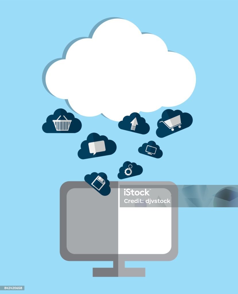 Vetores de Cloud Computing E Hospedagem De Projeto e mais imagens de ... Vetores de Cloud Computing E Hospedagem De Projeto e mais imagens de ...