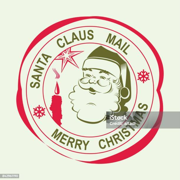 Stempel Dengan Siluet Santa Claus Ilustrasi Stok - Unduh Gambar ... Stempel Dengan Siluet Santa Claus Ilustrasi Stok - Unduh Gambar ...