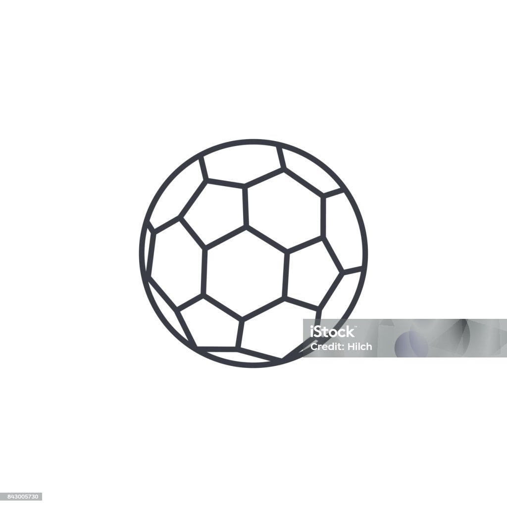 Vetores de Bola De Futebol Ícone De Linha Fina De Futebol Símbolo De ... Vetores de Bola De Futebol Ícone De Linha Fina De Futebol Símbolo De ...