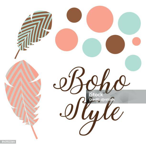 Boho 스타일 디자인 고풍스런에 대한 스톡 벡터 아트 및 기타 이미지 고풍스런 관상용 풀 날씨 Istock