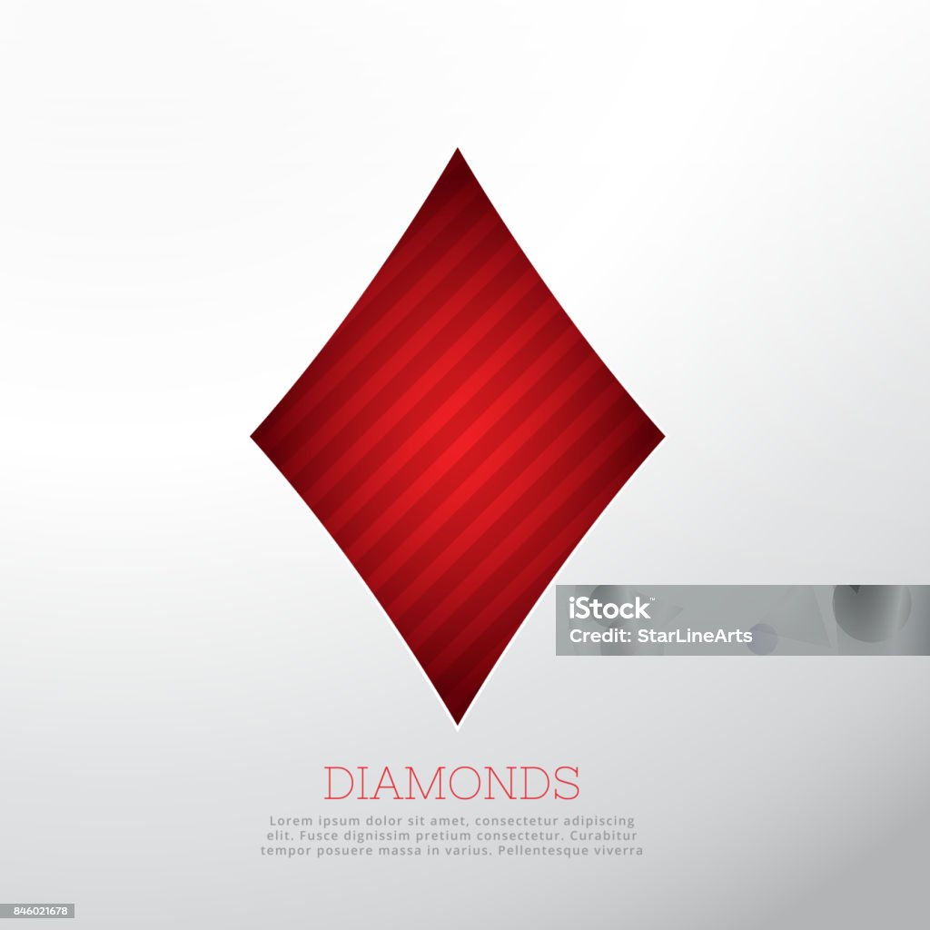 Ilustración de Forma De Diamante Rojo Aislado Sobre Fondo Blanco y más ... Ilustración de Forma De Diamante Rojo Aislado Sobre Fondo Blanco y más ...