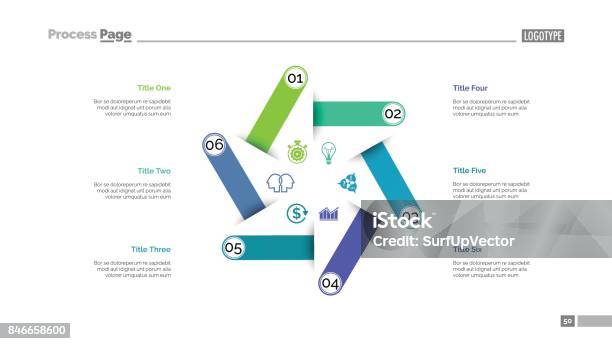 6 단계 전략 슬라이드 서식 파일 6에 대한 스톡 벡터 아트 및 기타 이미지 6 개념 광고 Istock