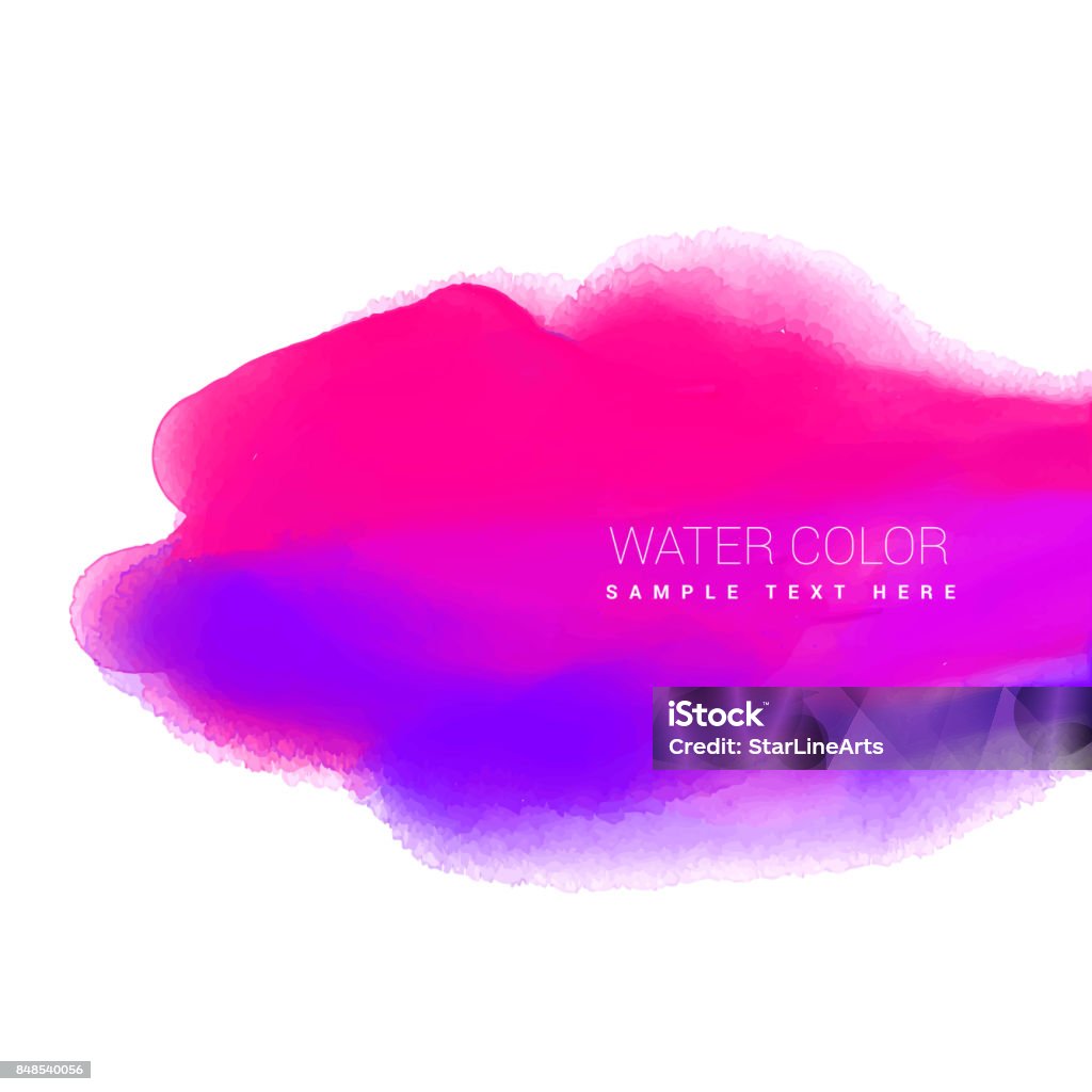 Pink Watercolor Background Stock Illustration Download Image Now