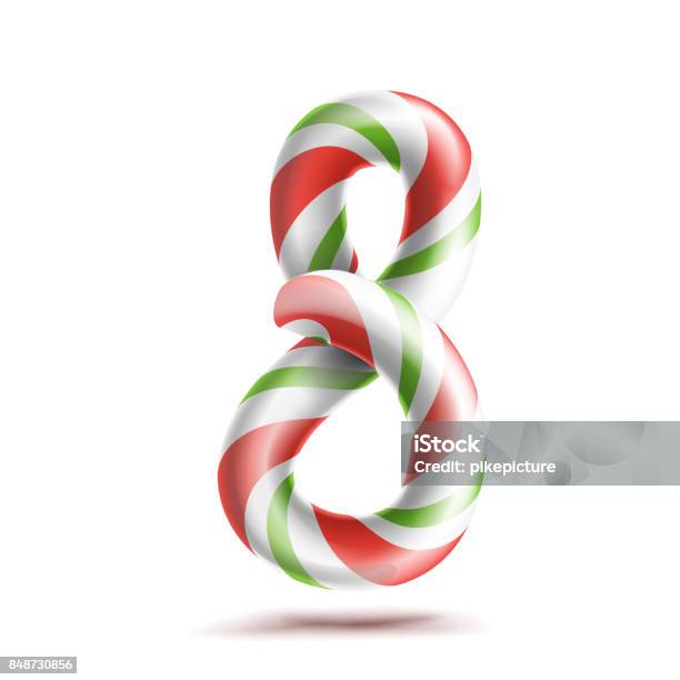 8 Vektor Nomor Delapan Tanda Nomor 3d Gambar 8 Dalam Warna Natal Merah ... 8 Vektor Nomor Delapan Tanda Nomor 3d Gambar 8 Dalam Warna Natal Merah ...