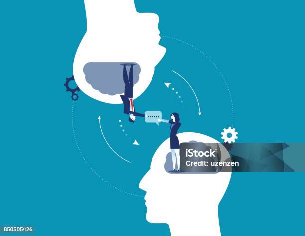 Communication Dentreprise Illustration Vectorielle De Concept