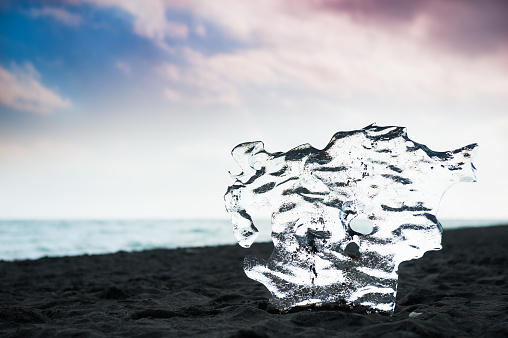 Jokulsarlon 얼음 비치 아이슬란드에 얼음 0명에 대한 스톡 사진 및 기타 이미지 0명 갈색 검은색 Istock
