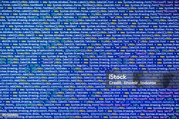 파란색 배경 개념에 프로그램 소스 코드 Java 프로그래밍 언어에 대한 스톡 사진 및 기타 이미지 Java 프로그래밍 언어 Php 프로그래밍 언어 Sql Istock 0275