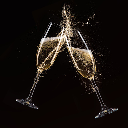Photo libre de droit de Verres De Champagne Thème De Célébration banque ... Photo libre de droit de Verres De Champagne Thème De Célébration banque ...