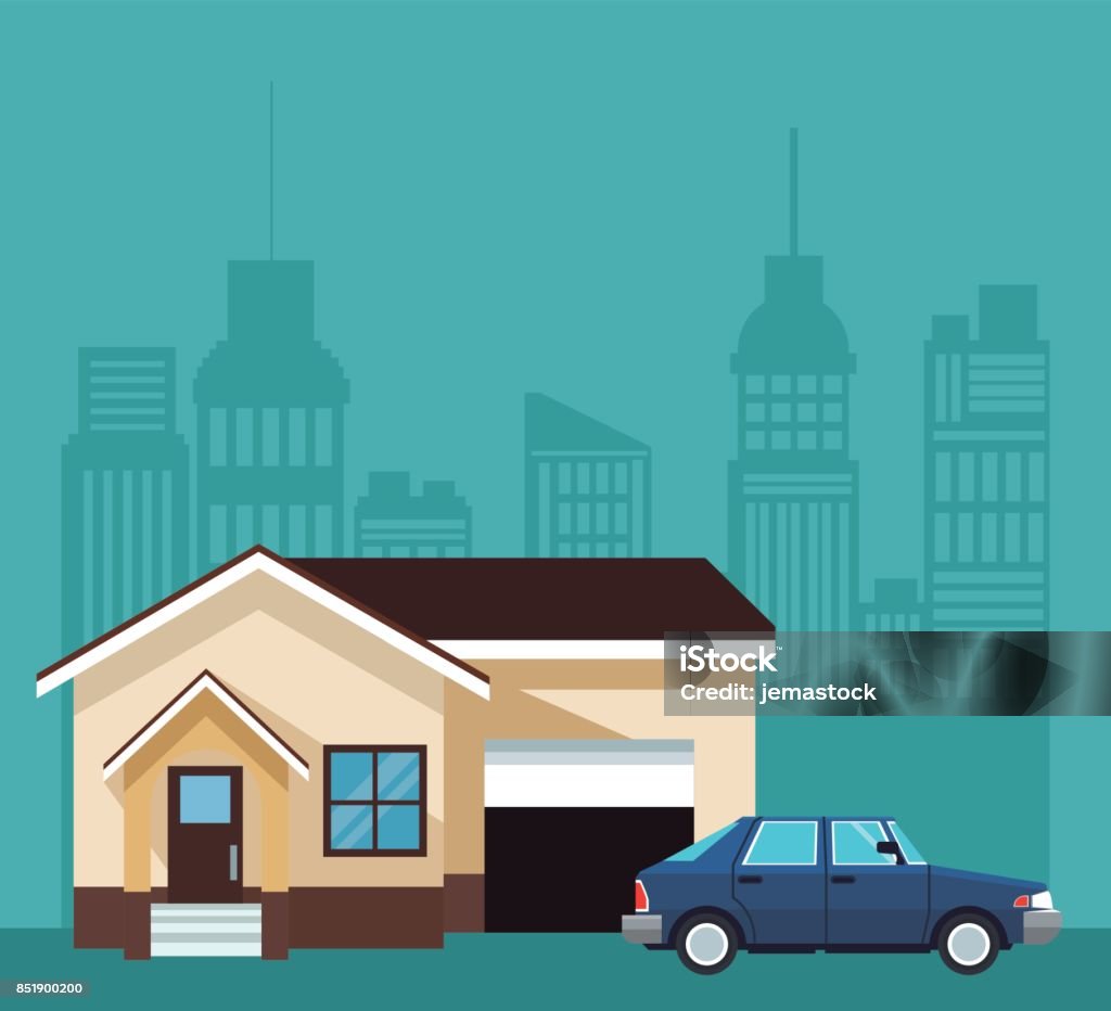 Latar Belakang Warna Lanskap Kota Siluet Dengan Rumah Dan Mobil ... Latar Belakang Warna Lanskap Kota Siluet Dengan Rumah Dan Mobil ...