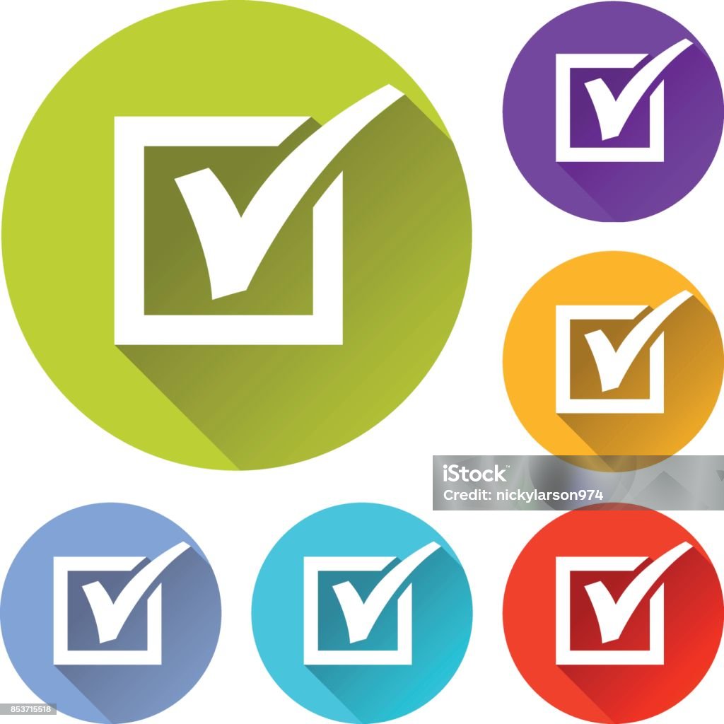 Check Mark Circle Icons Set Stock Illustration - Download Image Now ... Check Mark Circle Icons Set Stock Illustration - Download Image Now ...