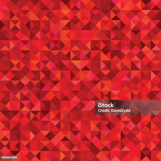Latar Belakang Pola Mosaik Segitiga Abstrak Geometris Grafik Vektor
