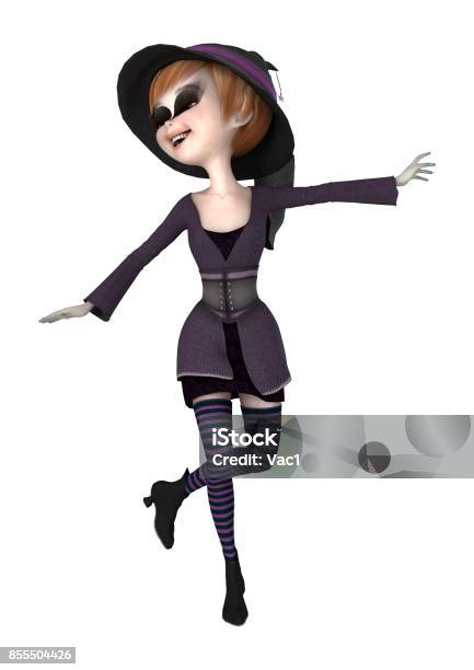 3d 렌더링 화이트에 작은 마녀 독일에 대한 스톡 사진 및 기타 이미지 독일 마녀 마녀 모자 Istock