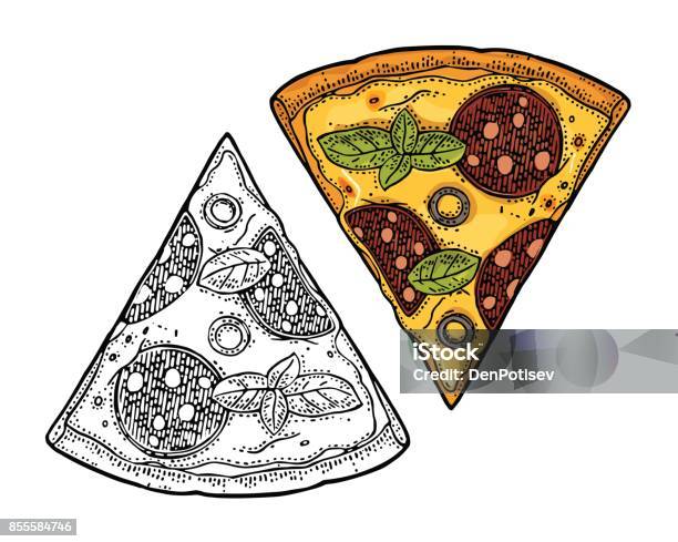 Iris Pizza Pepperoni Ilustrasi Ukiran Vektor Vintage Untuk Poster Menu ... Iris Pizza Pepperoni Ilustrasi Ukiran Vektor Vintage Untuk Poster Menu ...
