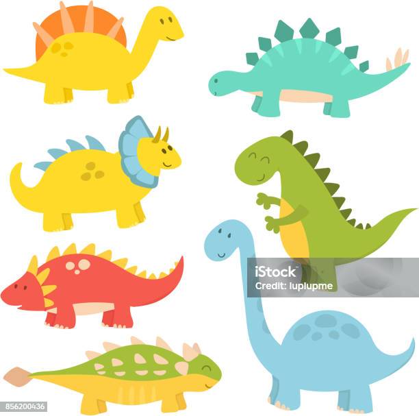 Kartun Dinosaurus Vektor Ilustrasi Monster Hewan Dino Karakter ... Kartun Dinosaurus Vektor Ilustrasi Monster Hewan Dino Karakter ...