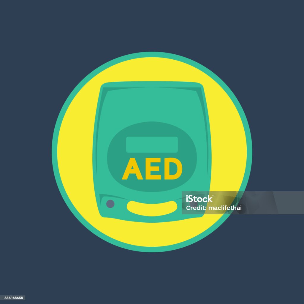 Aed 向量符號圖示插畫向量圖形及更多健保和醫療圖片 健保和醫療 吃驚 器材 Istock