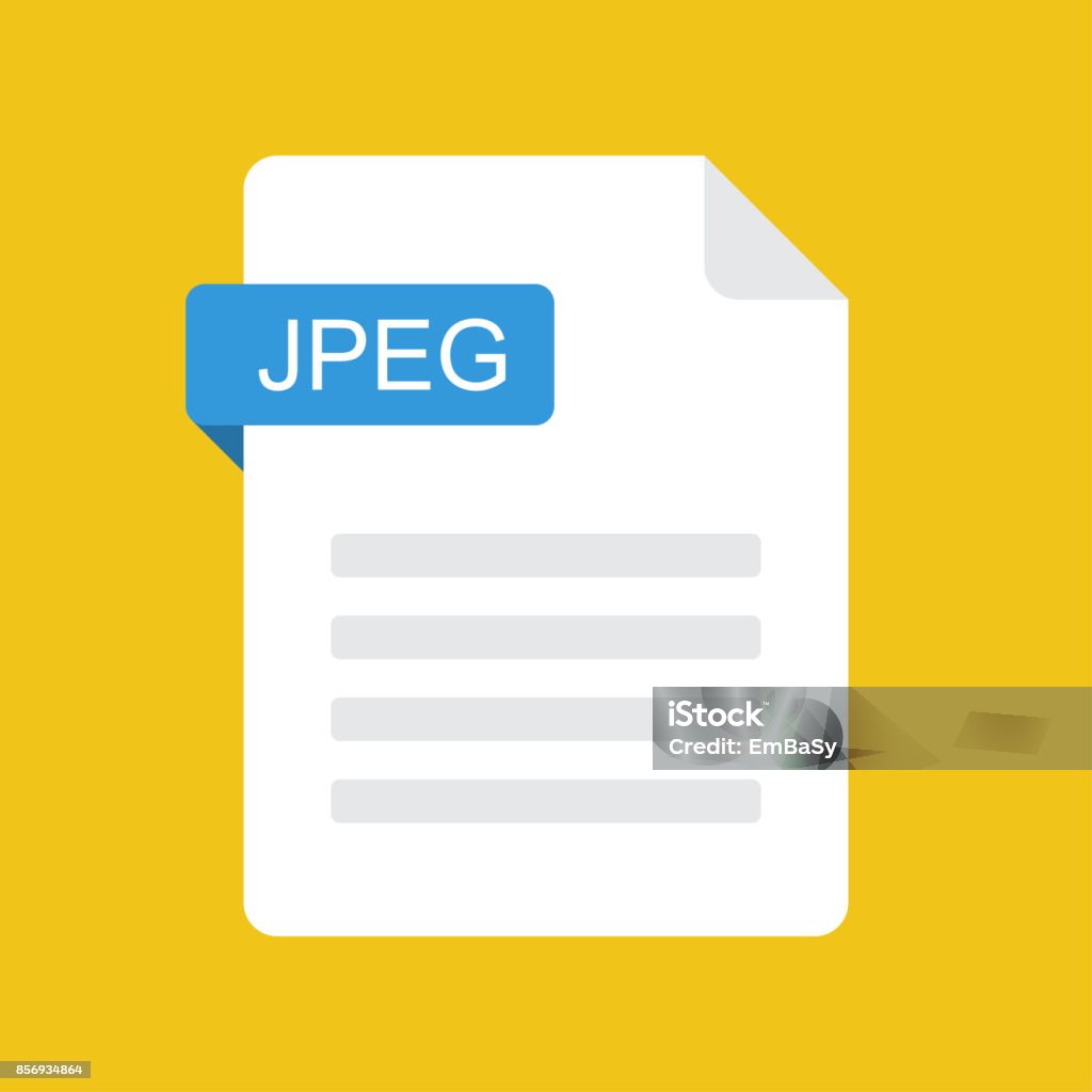 Jpeg 檔圖示jpeg 檔案類型平面設計的圖形化顯示向量 Jpeg 圖示向量圖形及更多圖示圖片 圖示 平面設計 技術 Istock