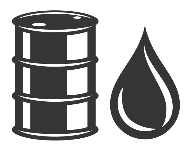 Oil Barrel Vector Png