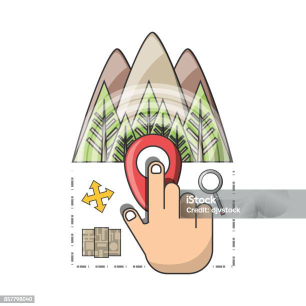 Desain Perjalanan Dan Navigasi Ilustrasi Stok Unduh Gambar Sekarang