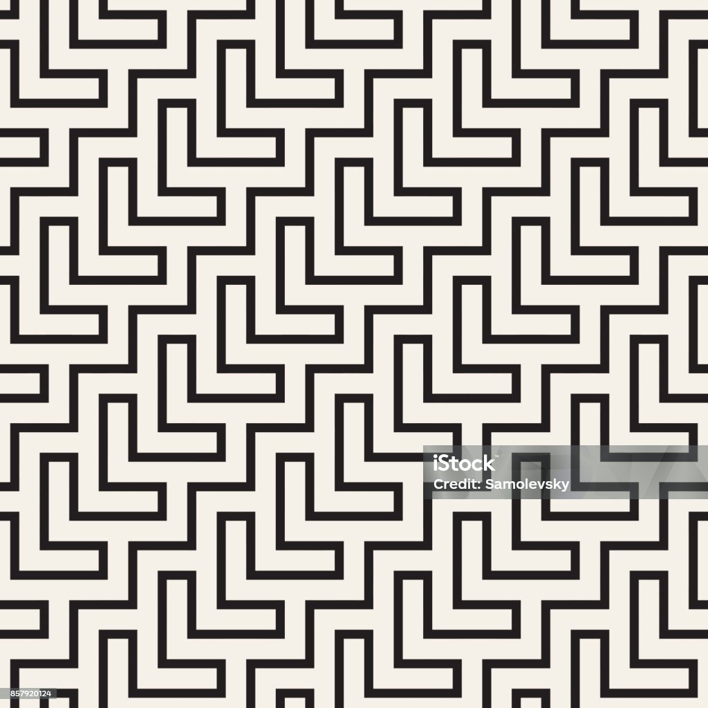 Maze Kusut Garis Grafis Kontemporer Desain Latar Belakang Geometris